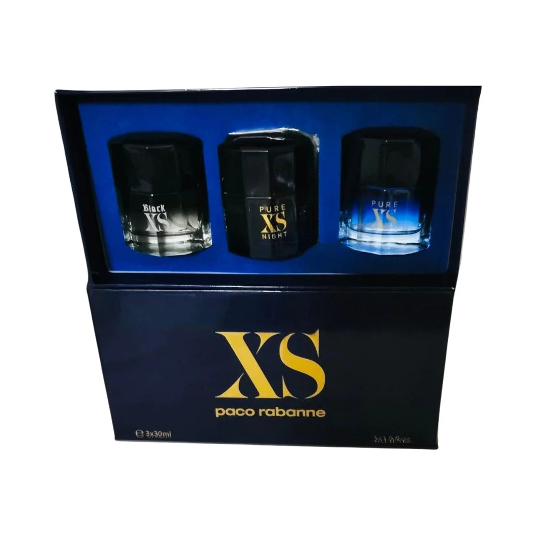 Paco Rabanne XS Gift Set (3x30ml / men) – Divine Scent